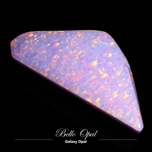 Lab-grown Synthetic Opal (Resin Free) Rough stone | Bello Opal(Galaxy Opal)-OP705-RG